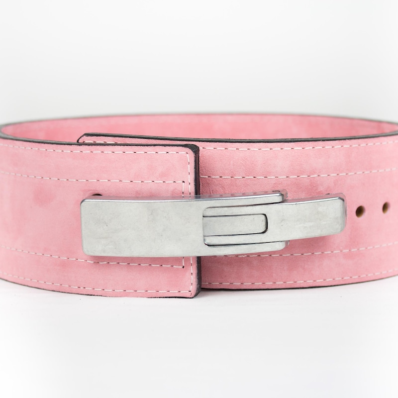 Lever Lifting Belt Pink - Etsy UK