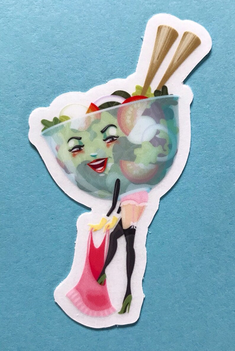 Salad Dressing, 2.75" Vinyl Sticker - Etsy