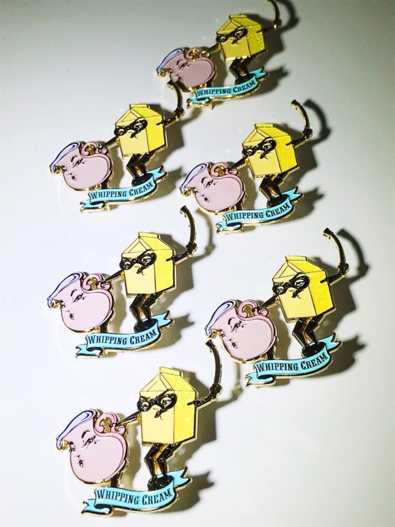 Whipping Cream! Soft Enamel Pin - Etsy