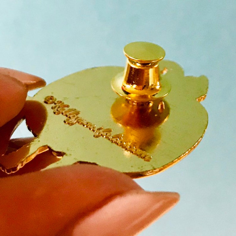 Locking Pin Back Gold - Etsy