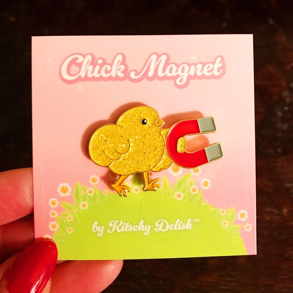Chick Magnet - Etsy