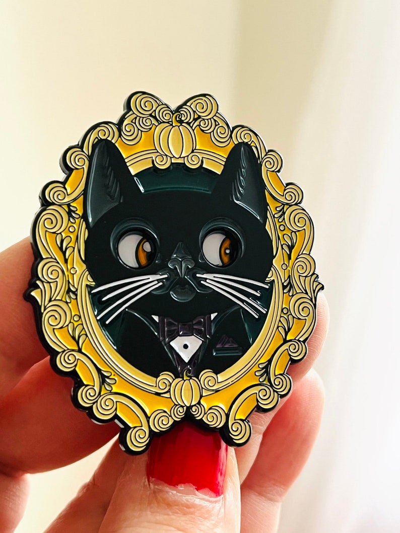 Moving Eyes Cat Eyes Soft Enamel Pin - Etsy