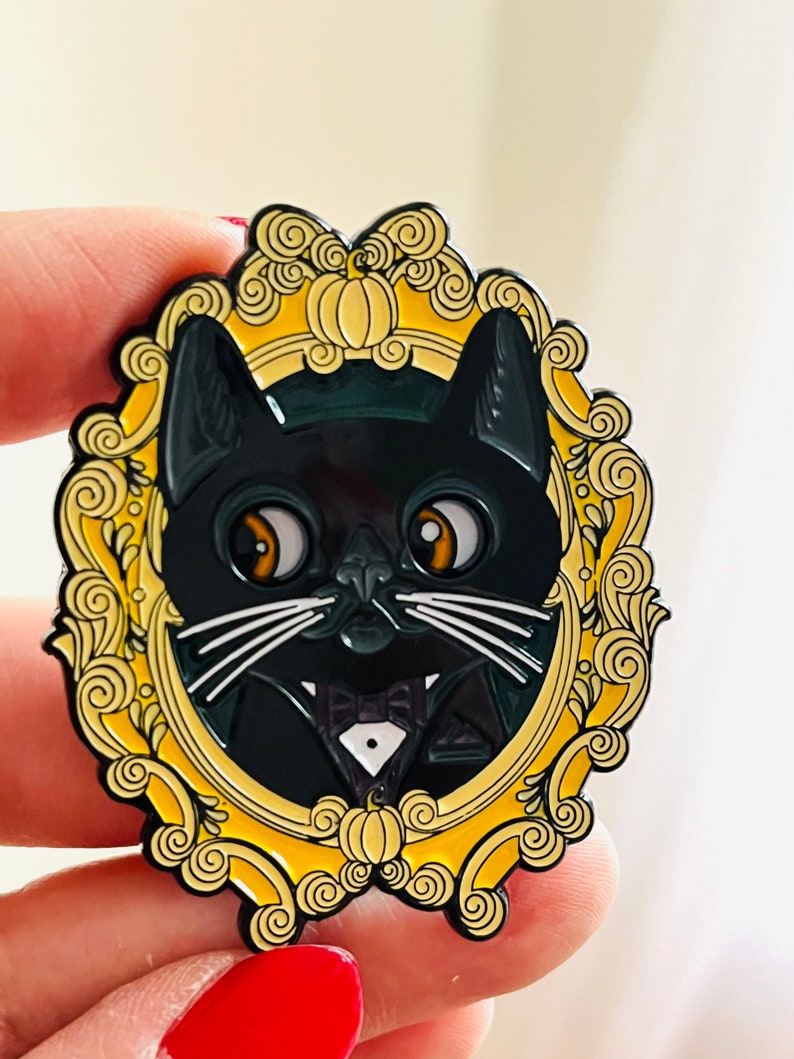 Moving Eyes Cat Eyes Soft Enamel Pin - Etsy