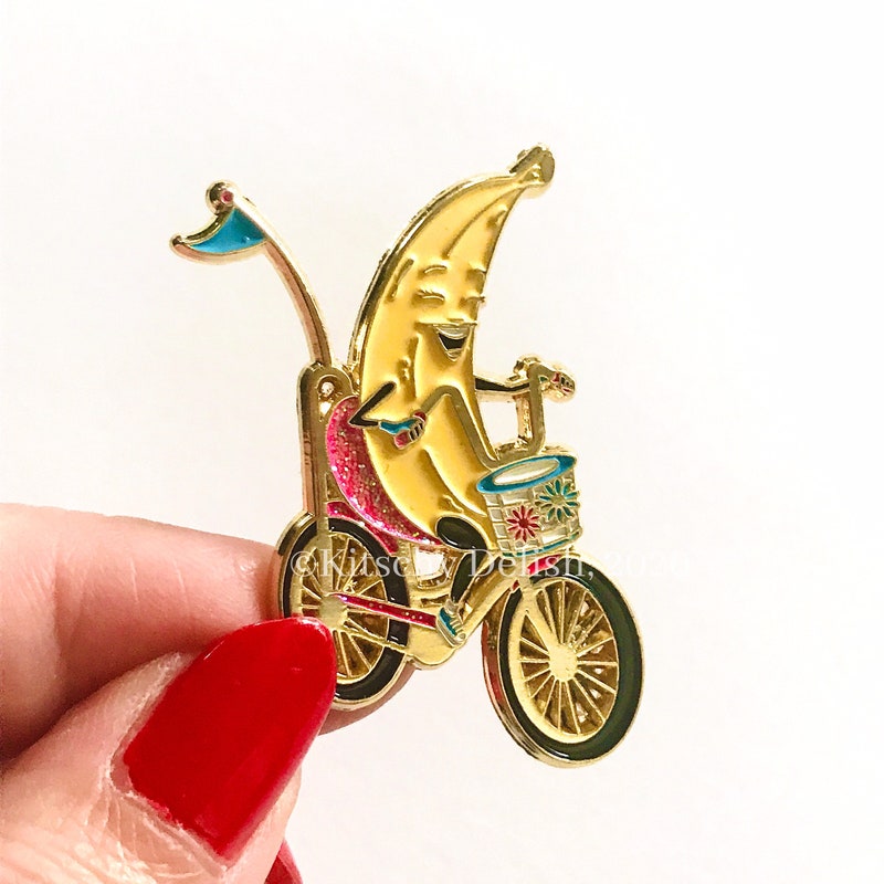 Bicycle Pin - Etsy