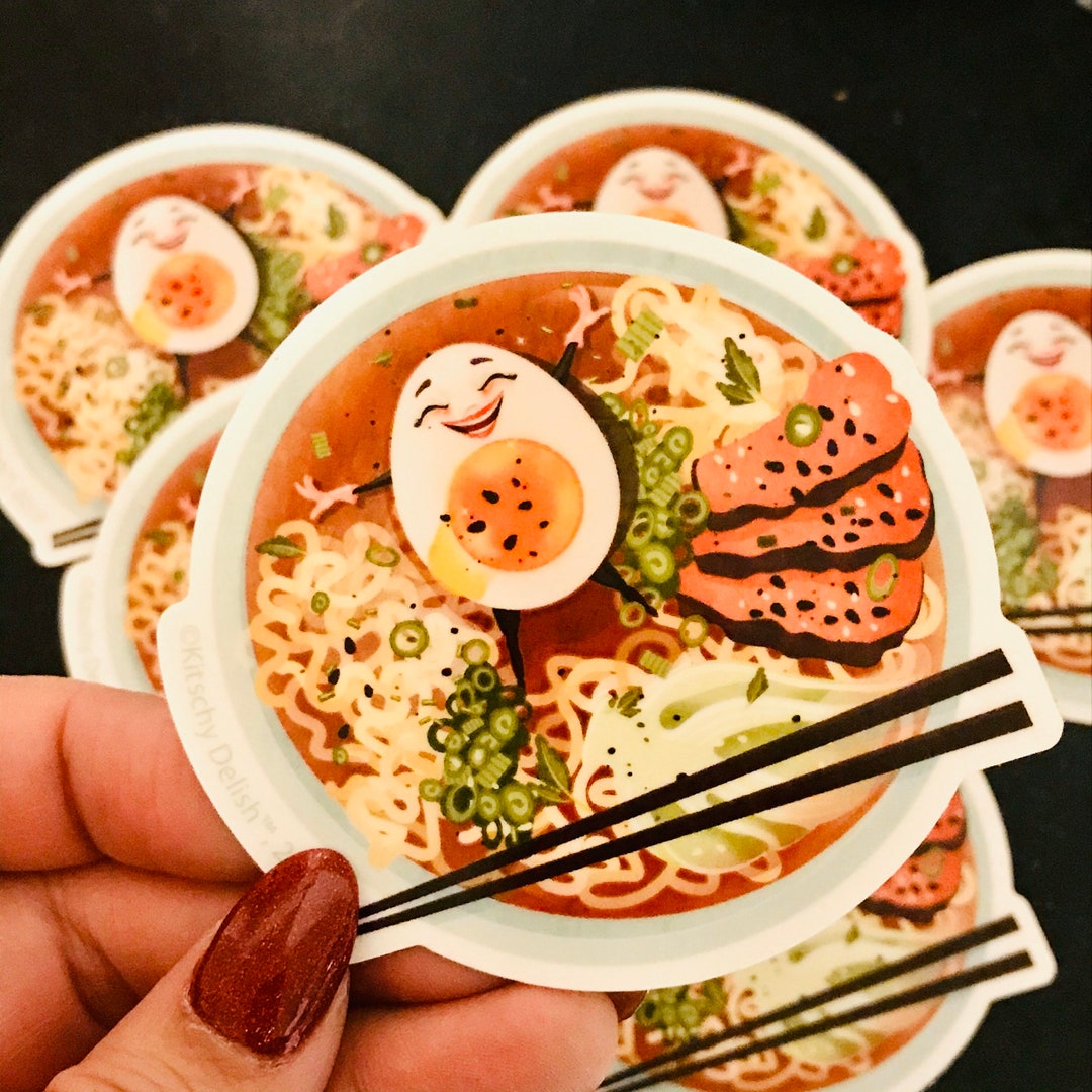 Ramen Sticker! 3x3 Vinyl - Etsy