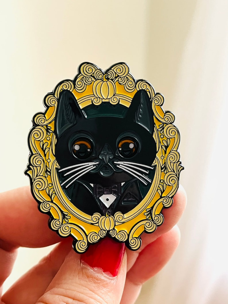 Moving Eyes Cat Eyes Soft Enamel Pin - Etsy
