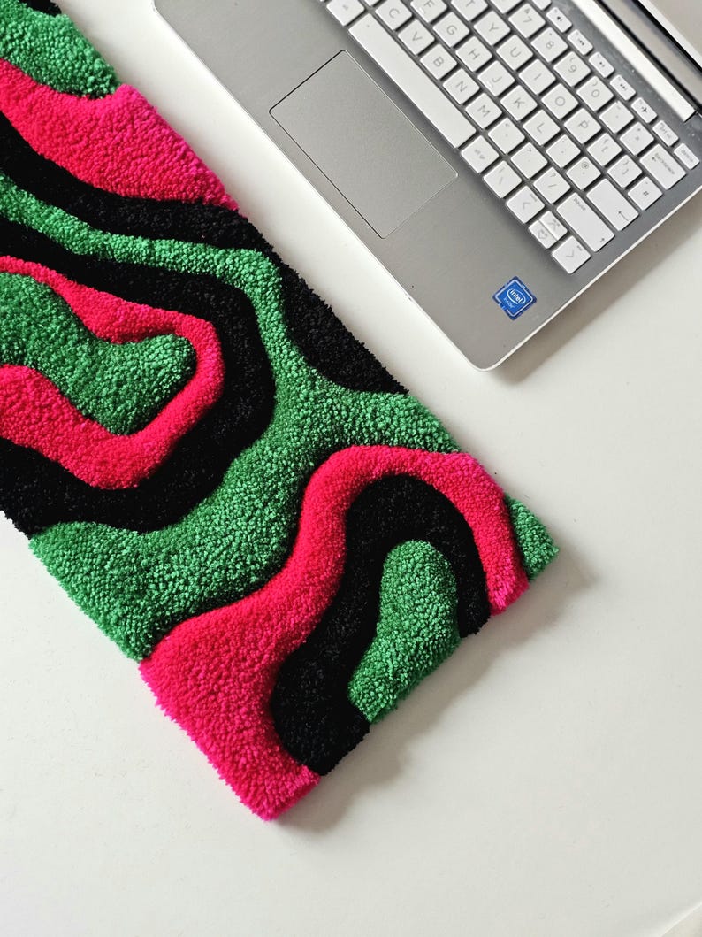 WAVY KEYBOARD RUG - Etsy