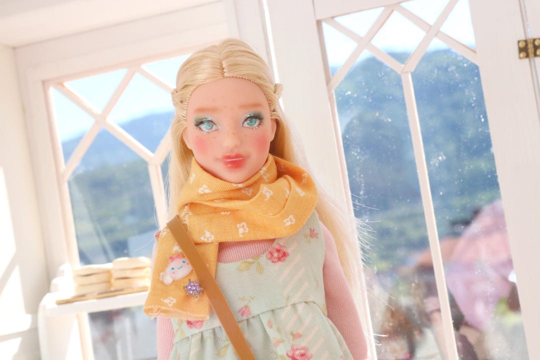 Ooak Barbie Doll by Nerea Pozo (barbie Extra Body) Custom Repaint Doll ...