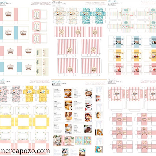 Miniature Bakery - Etsy