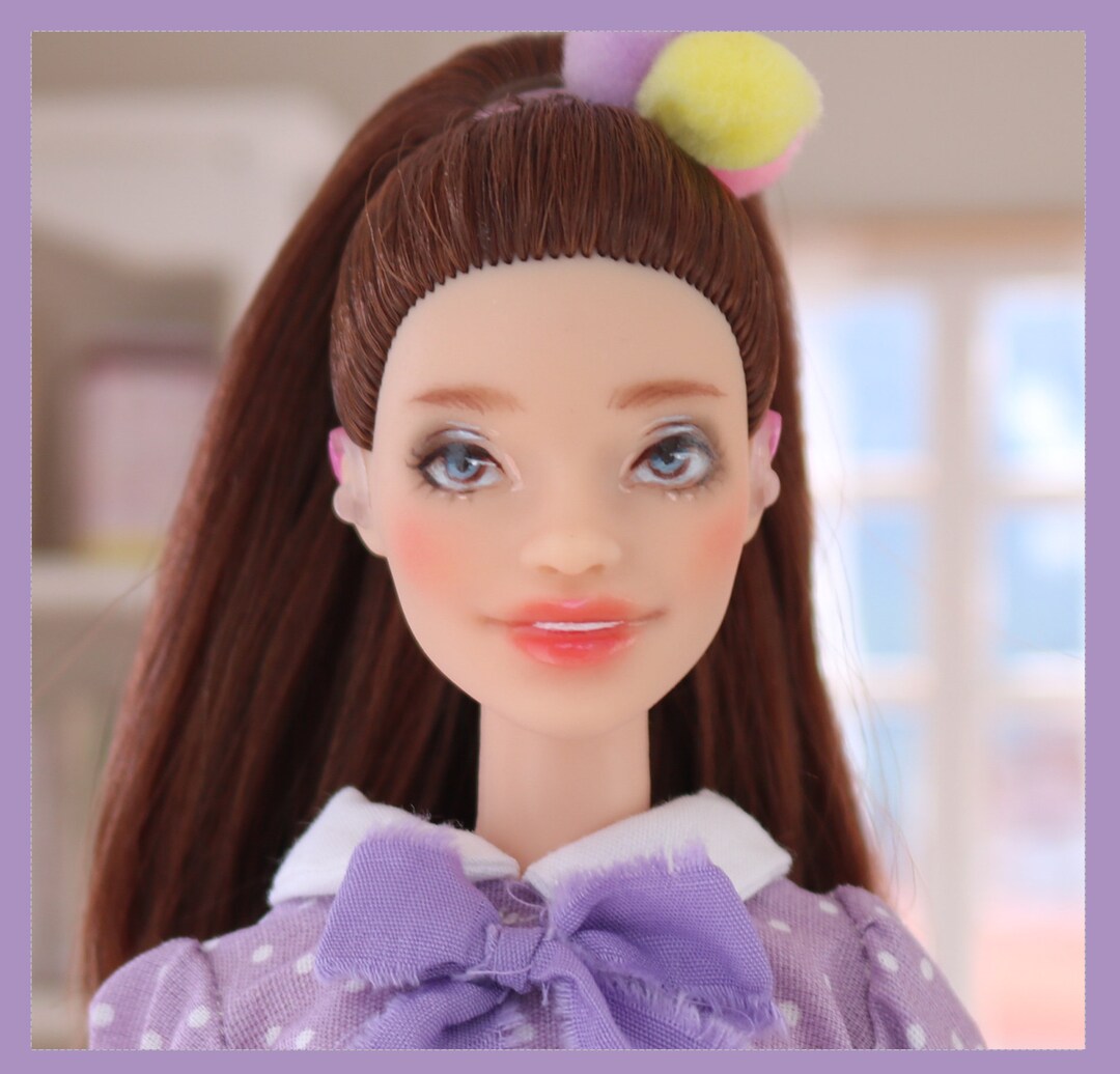 Ooak Barbie Doll by Nerea Pozo fashionista Custom Repaint - Etsy