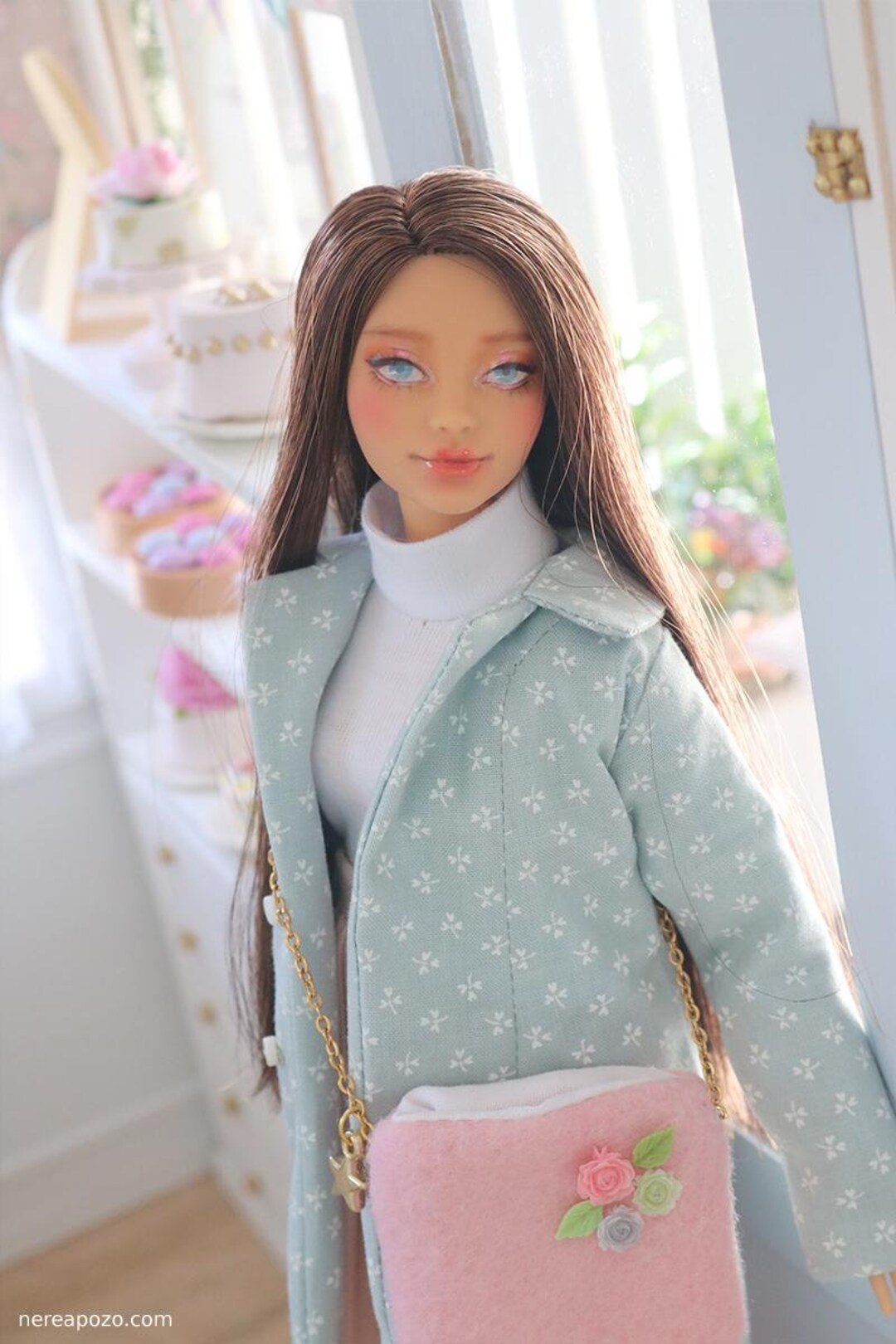 Ooak Barbie Doll by Nerea Pozo (barbie Extra Body) Custom Repaint Doll ...