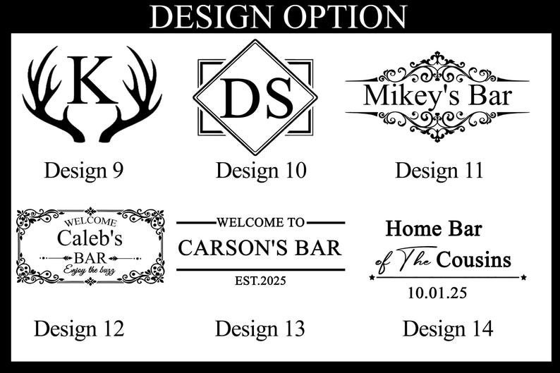 Personalized Bar Mat,custom Bar Runner,home Bar Pub Accessories Art ...