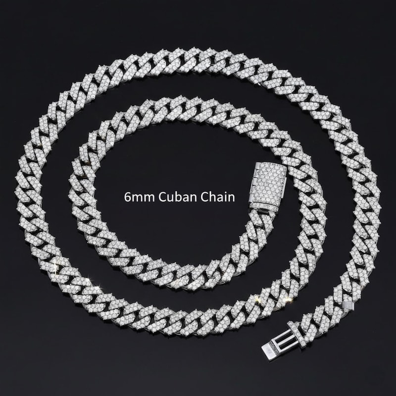 Iced Out Pendants and Chain - Etsy UK