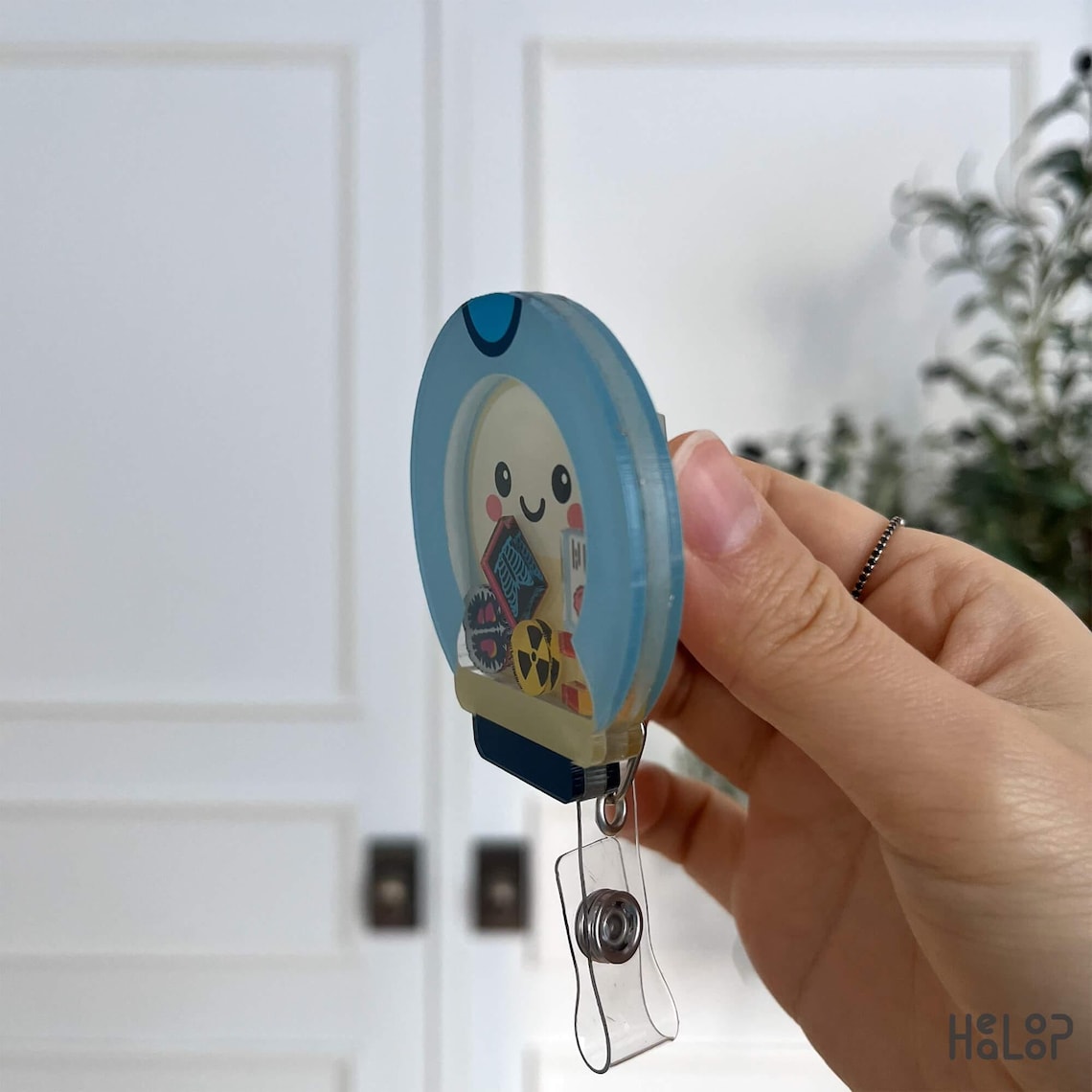 MRI Tech Shaker Badge Reel: Radiology & Imaging ID Holder - Etsy