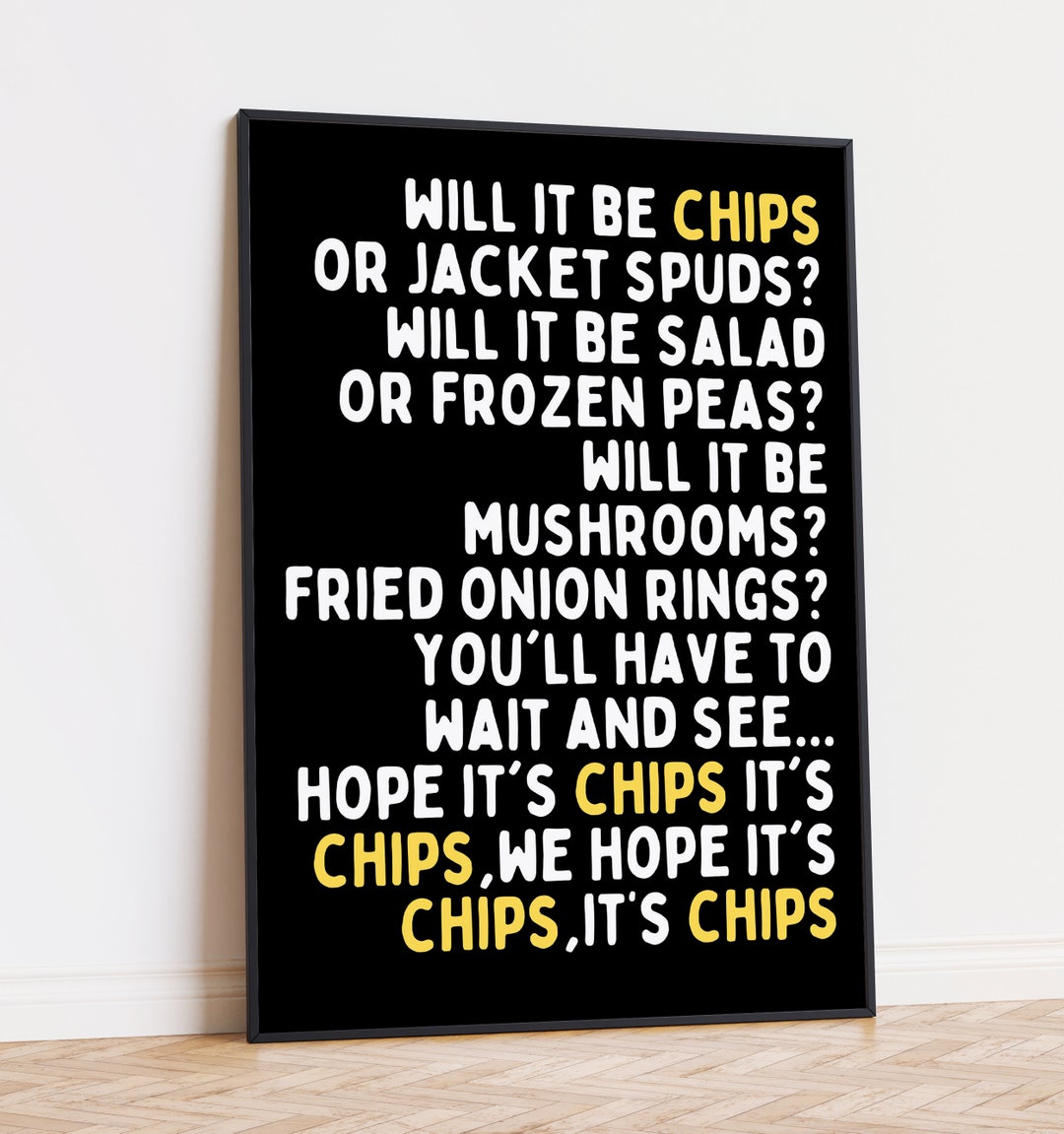 Hope It's Chips, It's Chips - 80's Nostalgia, Birdseye, Retro TV Advert ...