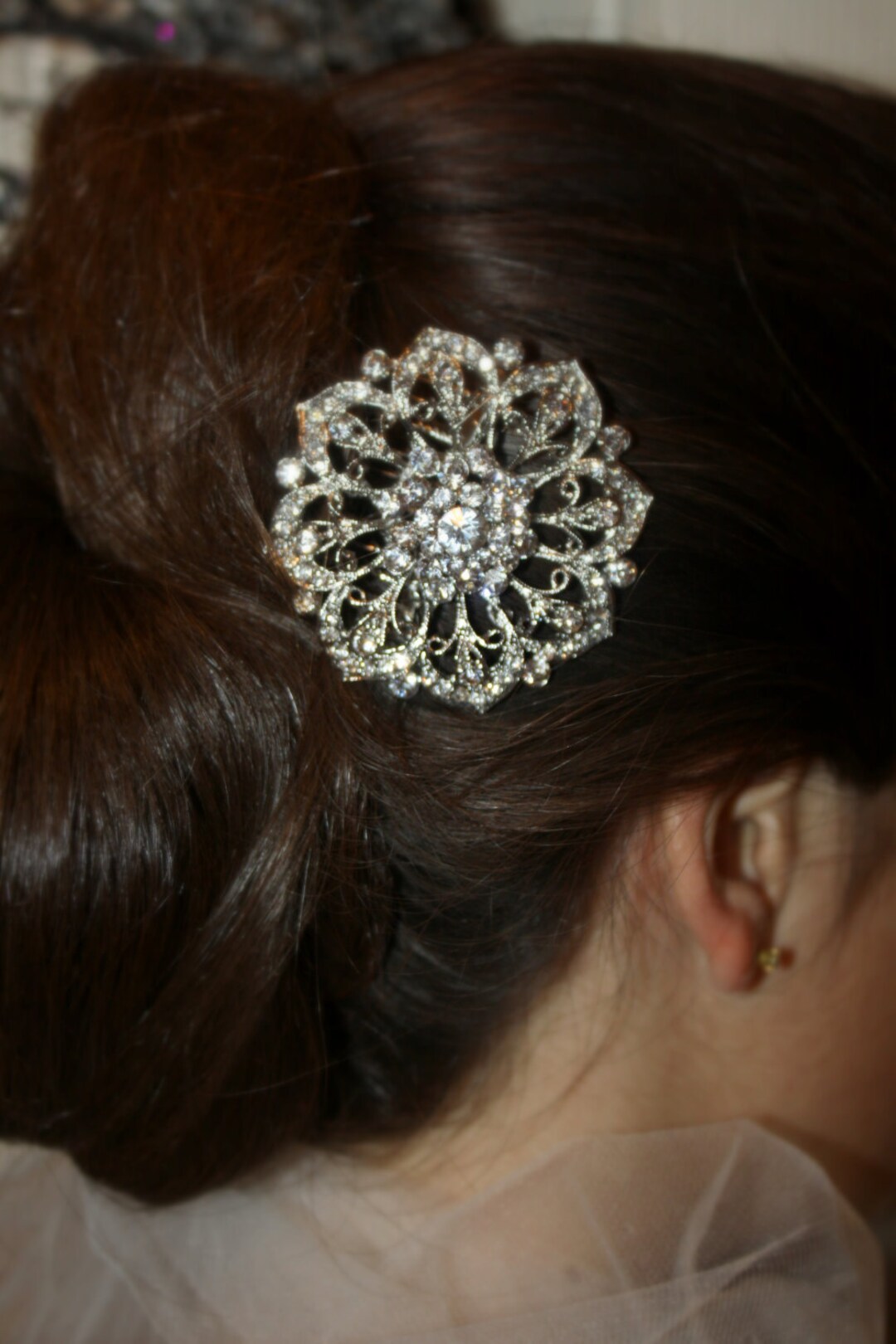 Bridal Hair Comb Wedding Hair Comb- Wedding Hair Accessories-rhinestone ...
