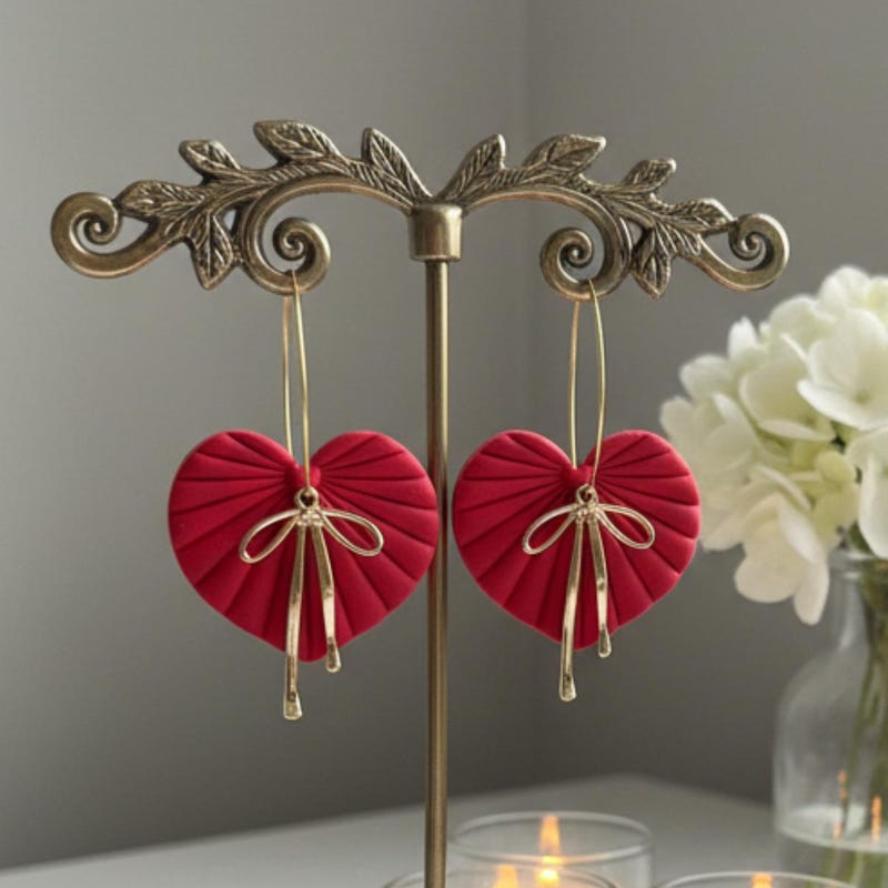 Clay Jhumka Earrings - Etsy