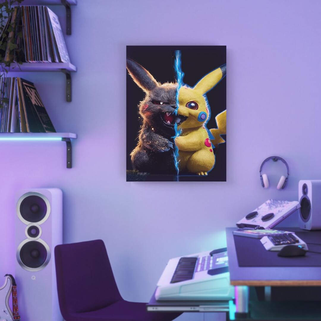 3D Metal Pikachu Wall Art – Bring the Iconic Pokémon to Life in Your ...