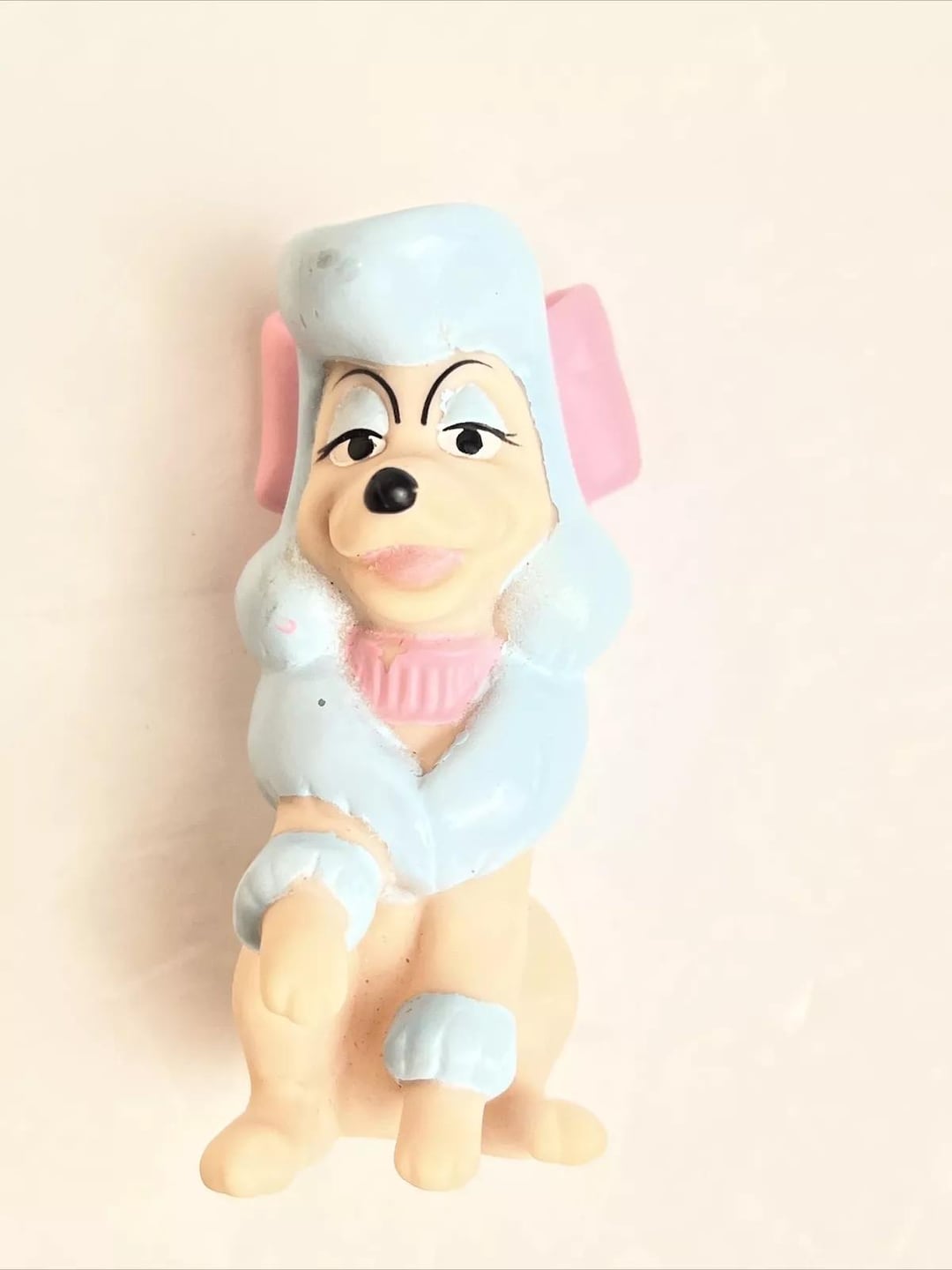 Vintage Oliver & Company Georgette Poodle Finger Puppet Figure Disney ...