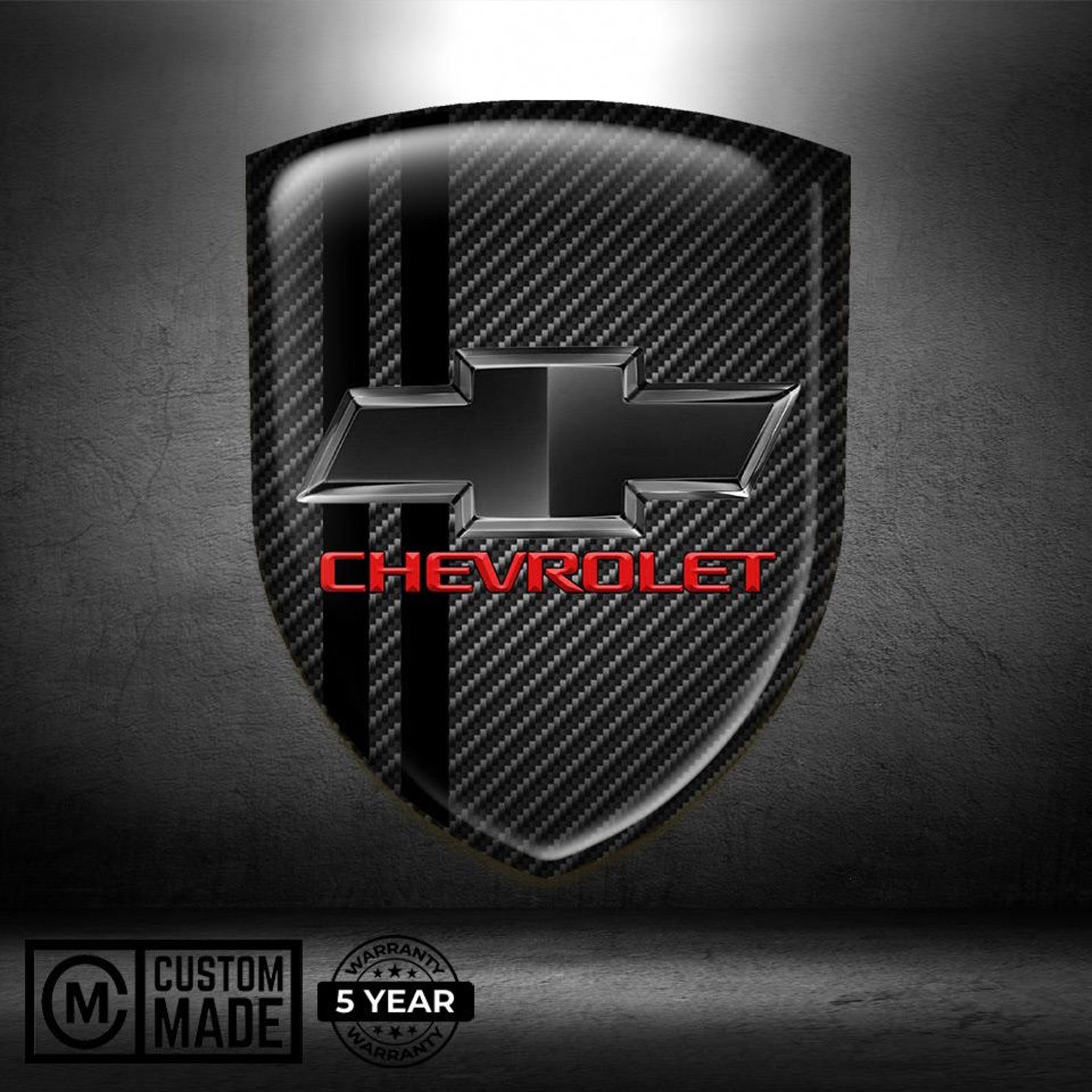 Chevrolet Emblem Logo - Shield Car Badge - Fender Emblem - Chevrolet ...