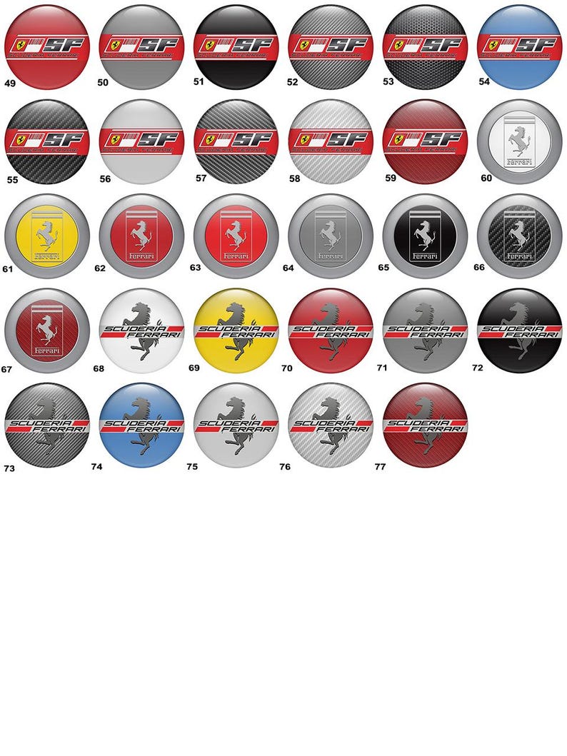 Ferrari Slim Keychain | Car Keys Key Fob | Metal Key Fob Keychain ...