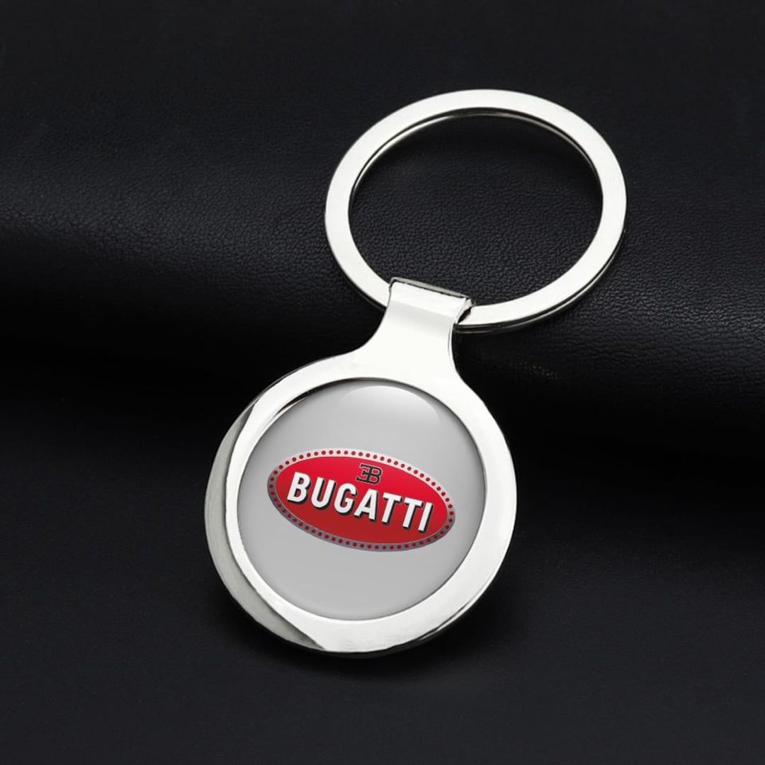 Bugatti Slim Keychain | Car Keys Key Fob | Metal Key Fob Keychain ...