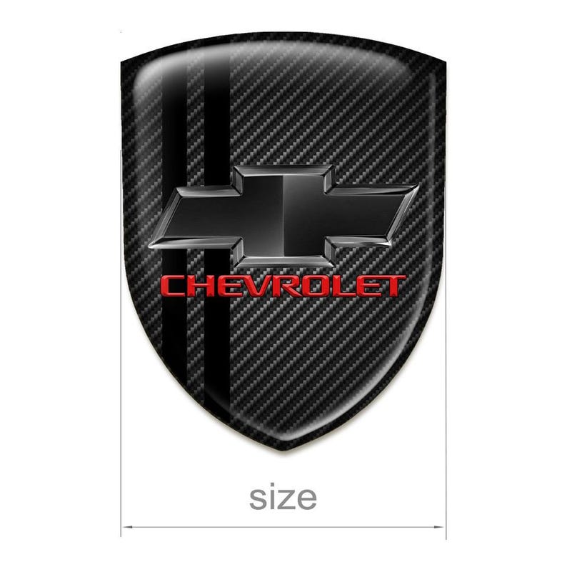 Chevrolet Emblem Logo - Shield Car Badge - Fender Emblem - Chevrolet ...