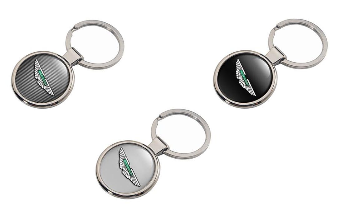 Aston Martin Slim Keychain Car Keys Key Fob Metal Key Fob Keychain ...