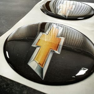 Chevrolet Wheel Emblem | Wheels Badge Set - Chevrolet Logo Sticker ...