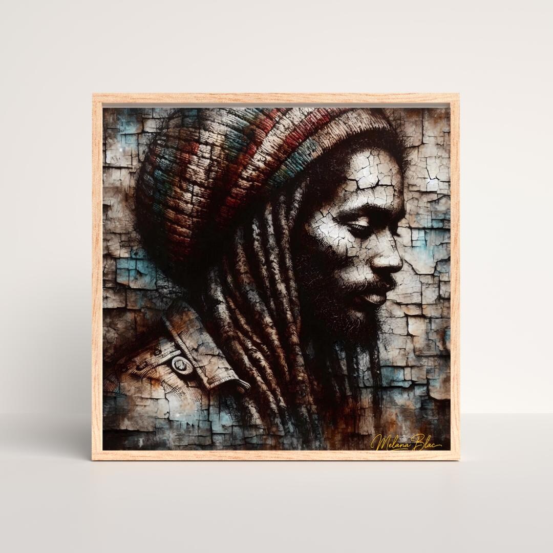 Black Culture Art, Rasta Art, Black Man Art, Abstract Rasta, Reggae ...