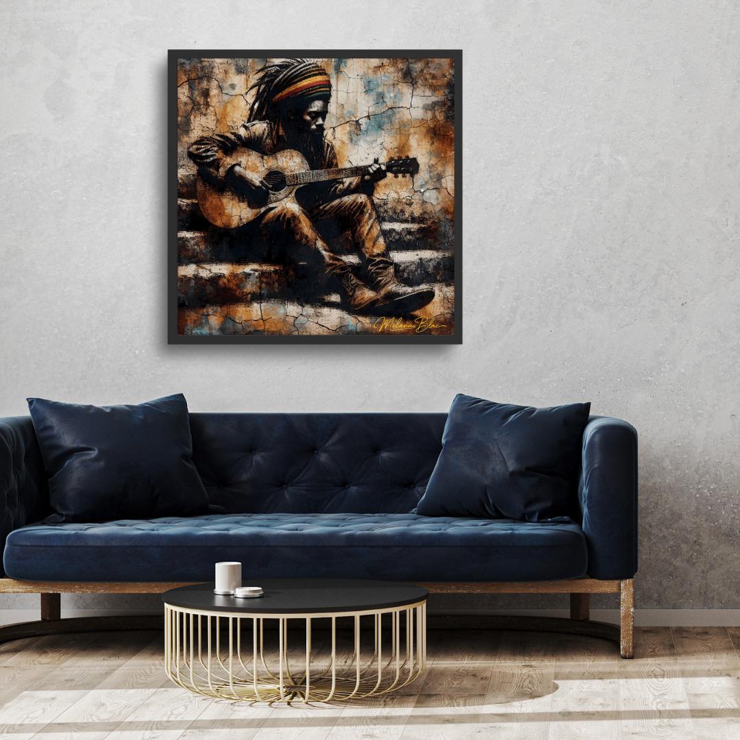 Black Culture Art, Rasta Art, Black Man Art, Abstract Rasta, Reggae ...