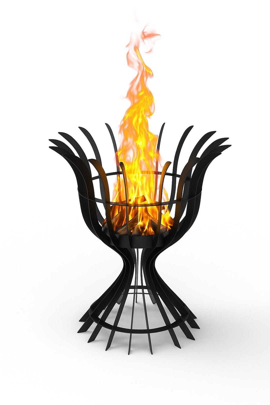Flower Fire Pit Dxf / Dwg File – 3mm Steel Laser Cut Design | Metal ...