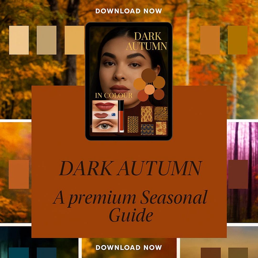 Dark Autumn Season Color Analysis for Personal Ebook|deep Autumn Colour ...