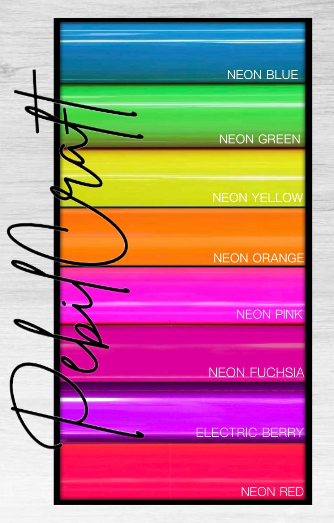 Neon HTV Heat Transfer Vinyl Iron-on Bundle for Cricut Crafters - Etsy