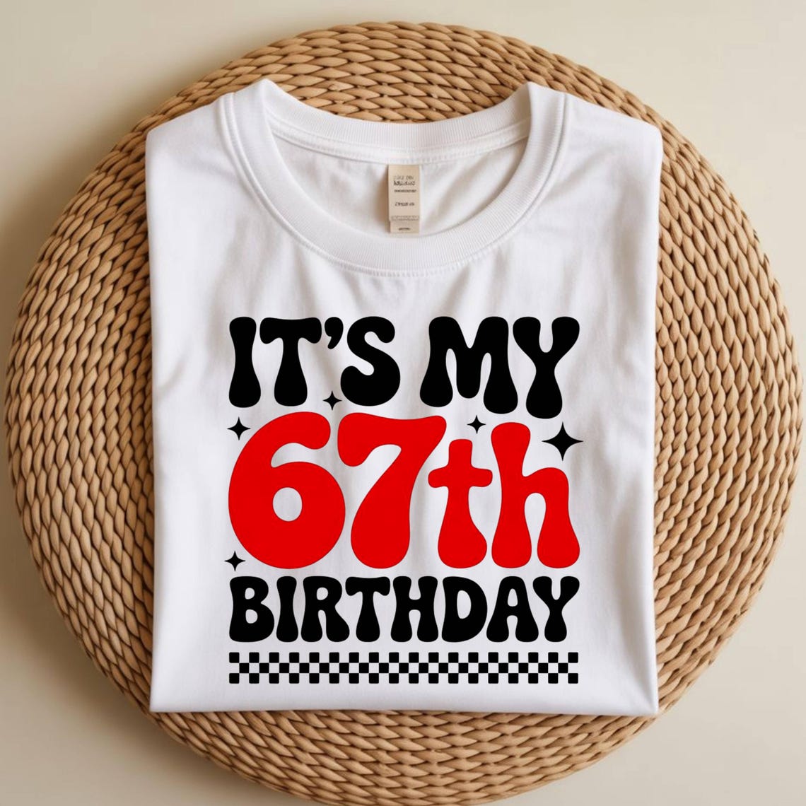 It's My 67th Birthday PNG, Retro 67th Birthday Shirt Design, Groovy ...