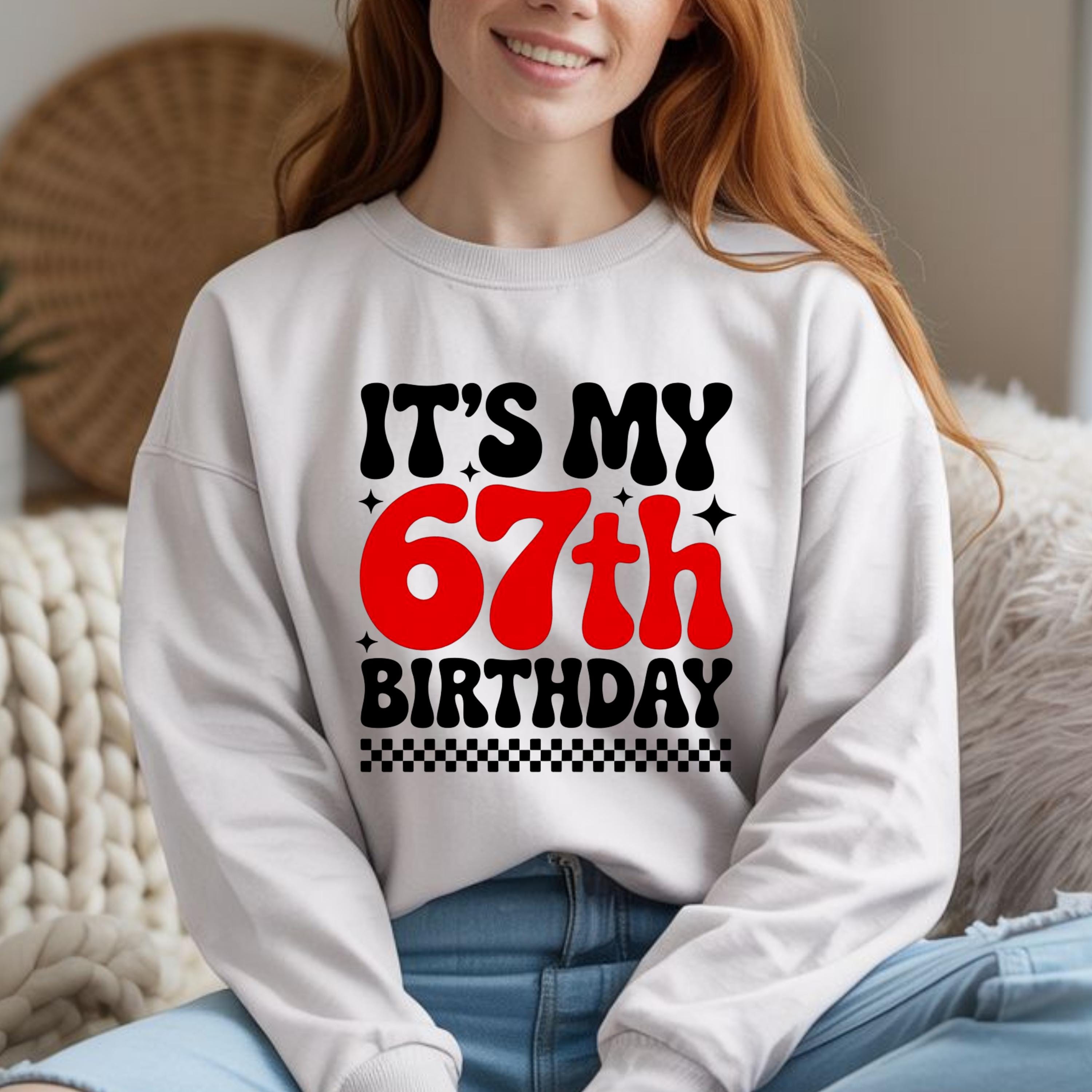 It's My 67th Birthday PNG, Retro 67th Birthday Shirt Design, Groovy ...