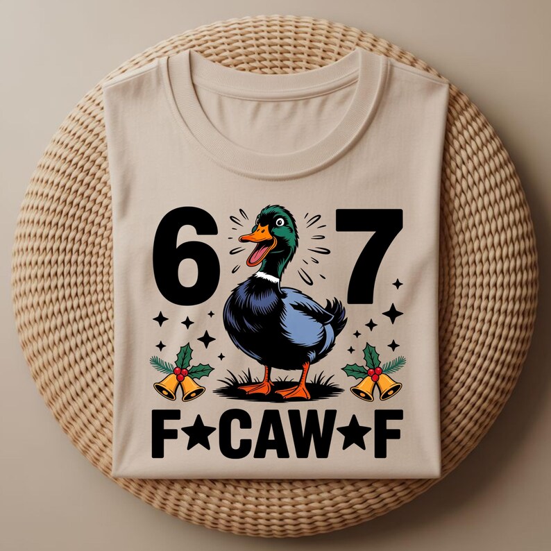 F Caw F67 Meme SixSeven PNG | Clipart drôle de canard | Art numérique ...