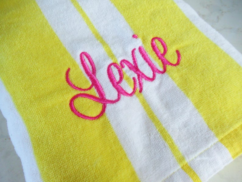 SC TAGS 2026 Personalized Beach Towels - Etsy
