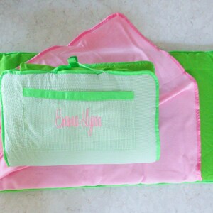 Personalized Nap Mat Large Size Including Blanket, Pad, and Pillow - Etsy