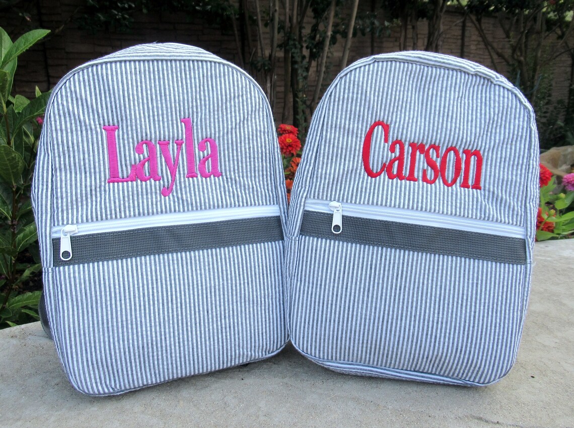 Toddler Knapsack Personalized Embroidered Flower Girl or Ring | Etsy