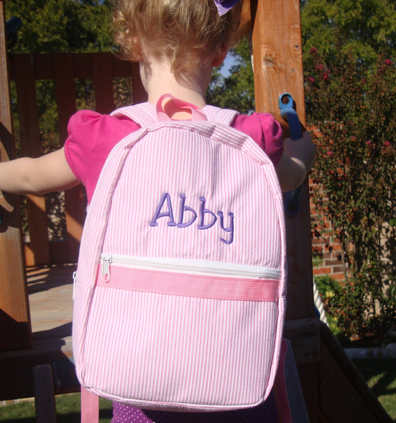 Personalized Children's Backpack or Rucksack Embroidered - Etsy