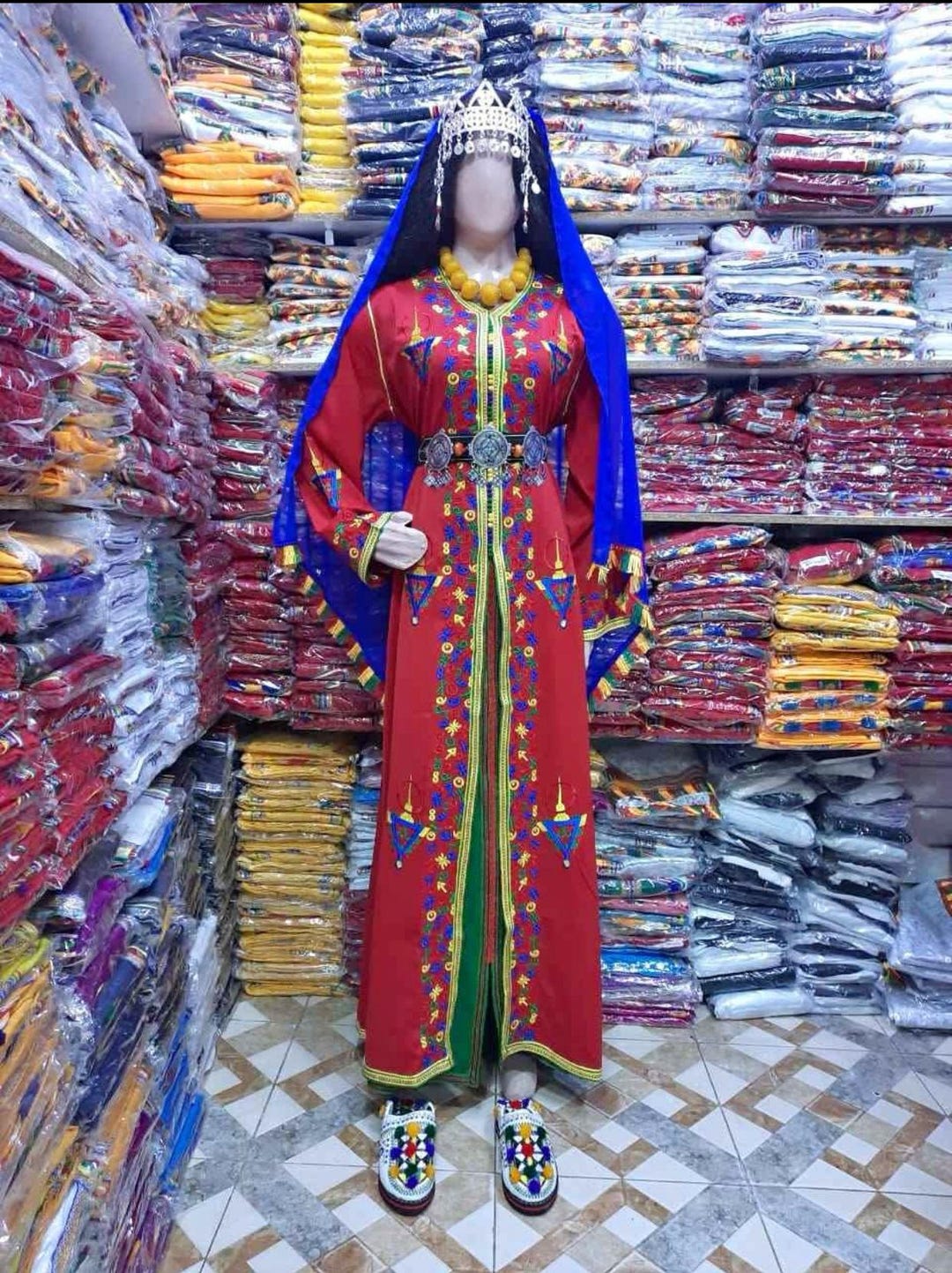 Amazigh Dress Berber Clothes Complete - Etsy
