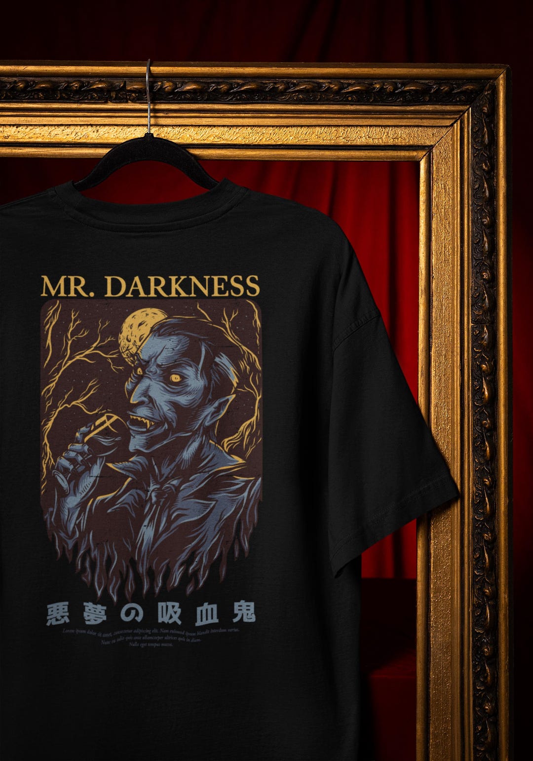 Mr. Darkness Vampire Art, Gothic Horror Illustration, Dark Fantasy ...
