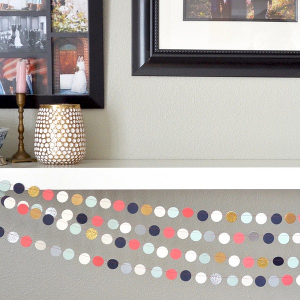 Coral Mint Gold - Etsy