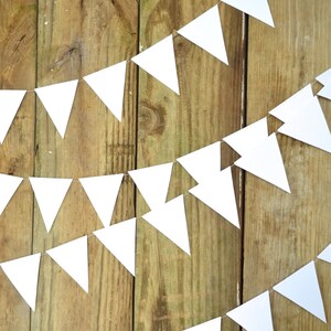 Geometric Triangle Garland in Every Color 10 15 or 30 Feet | Etsy