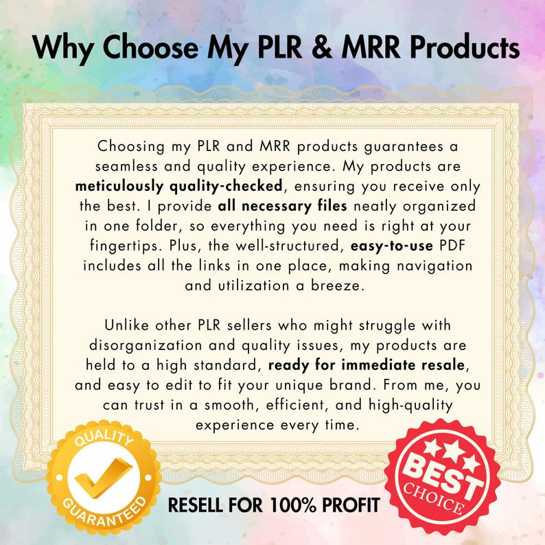 PLR Planner, MRR Digital Planner, 2026 Digital Planner, Undated, PLR ...