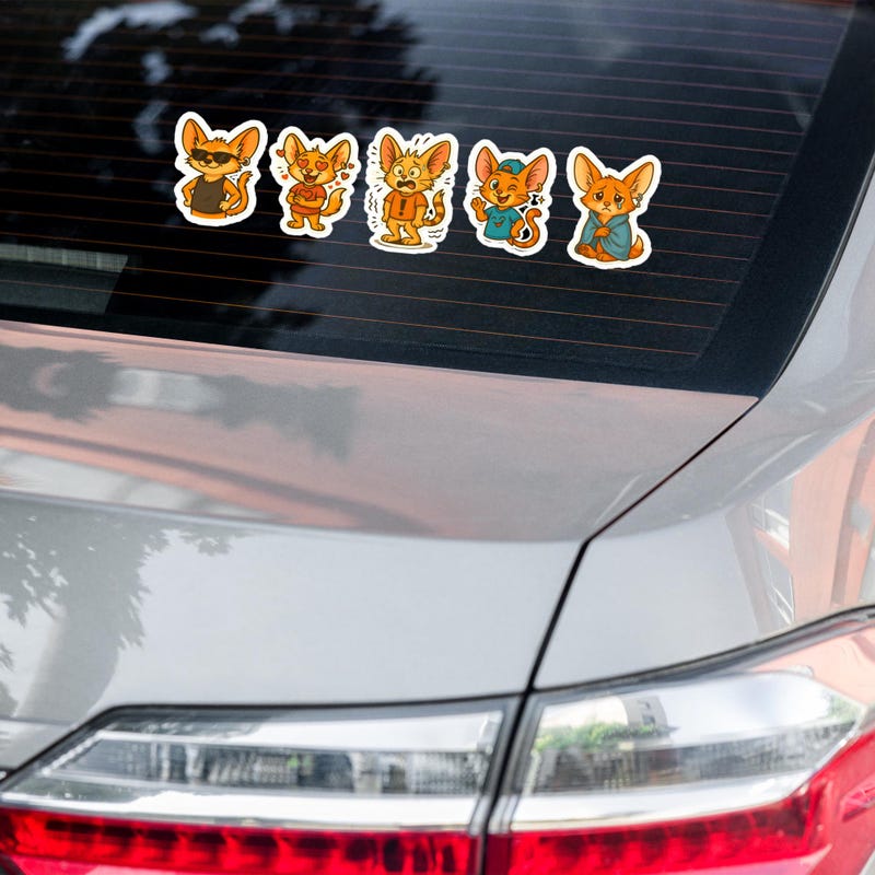 Fennec Decal - Etsy