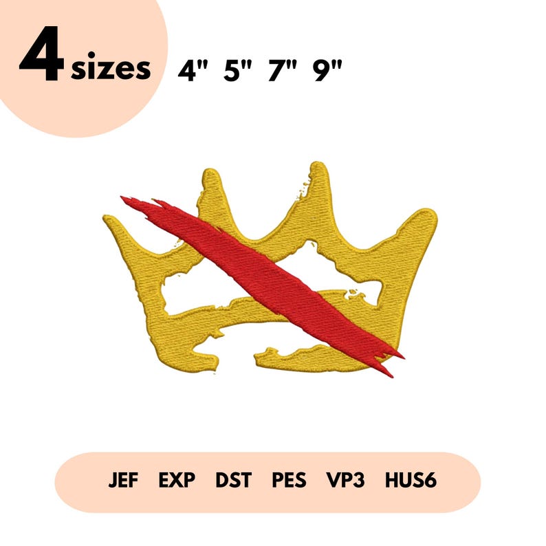 No Kings in America Embroidery Design, Anti-trump Embroidery File ...