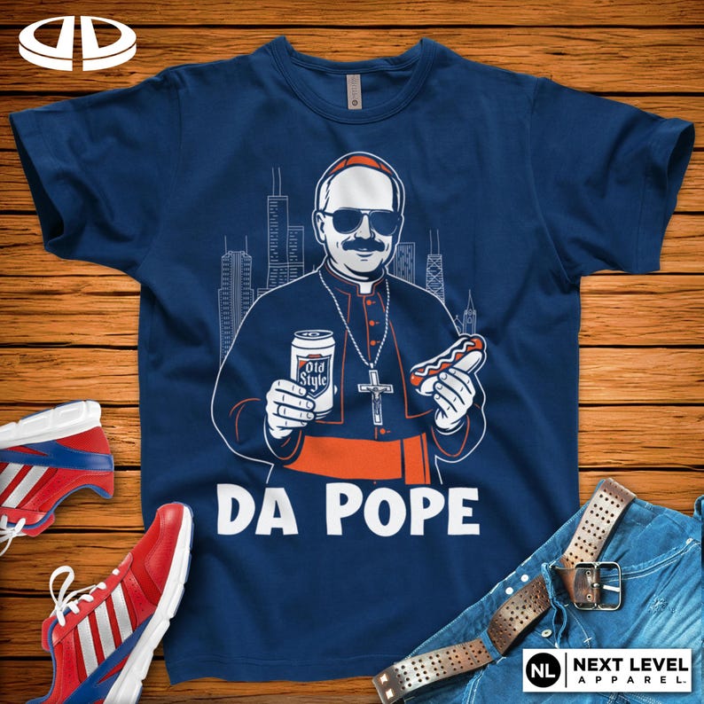 Chicago Pope Leo XIV "da Pope" T-shirt - Etsy