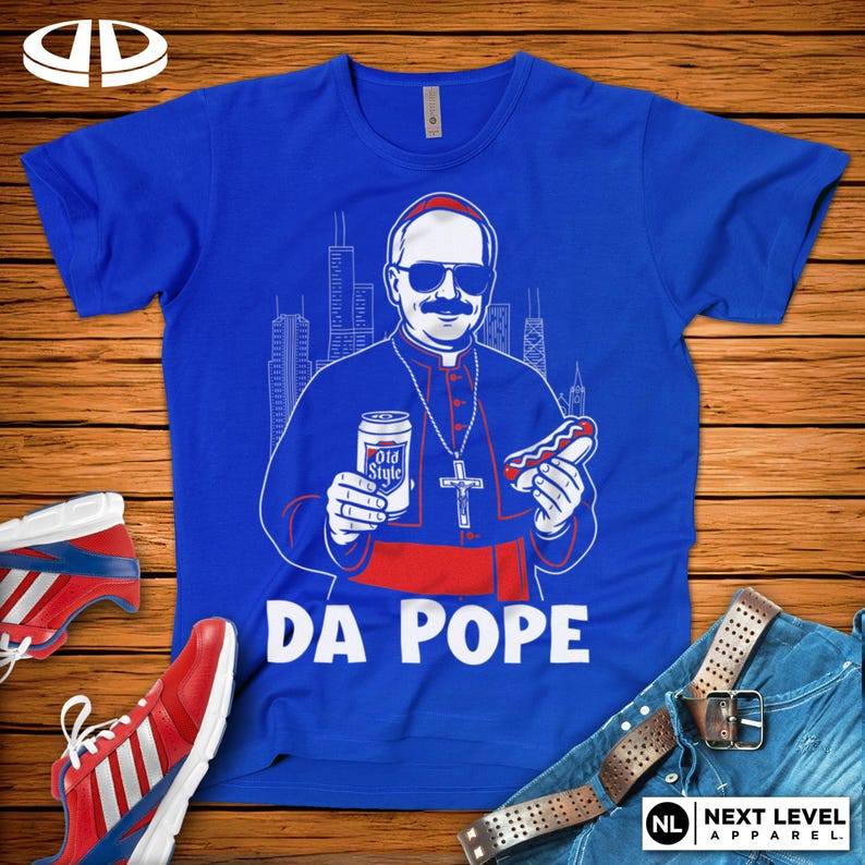 Chicago Pope Leo XIV "da Pope" T-shirt - Etsy